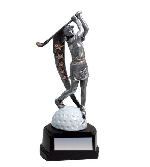 Golf Small Trophies | TrophyCentre