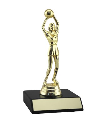 Netball Shooter & Base | TrophyCentre